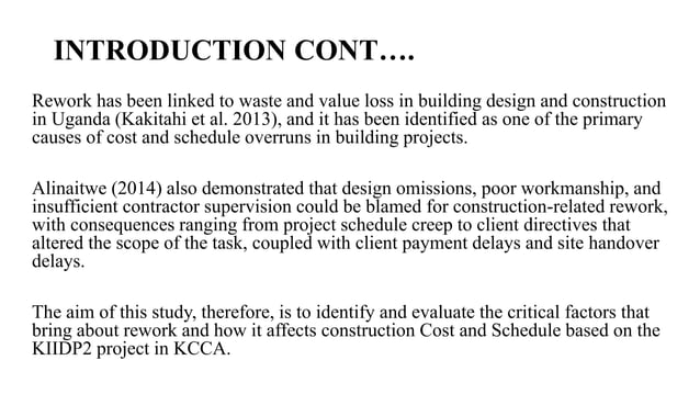 Impact of Rework on Cost and Schedule | PDF
