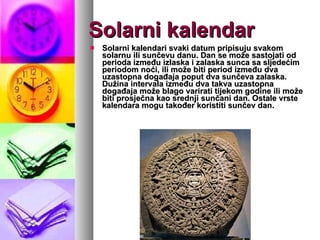 Kalendari | PPT