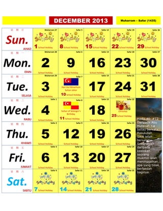 Kalender kuda-2013 | PDF