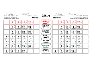 Kalender 2014 | DOC