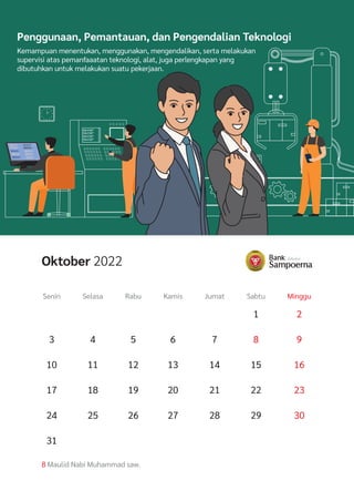Kalender Bank Sampoerna 2022 | PDF