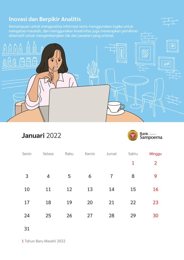 Kalender Bank Sampoerna 2022 | PDF