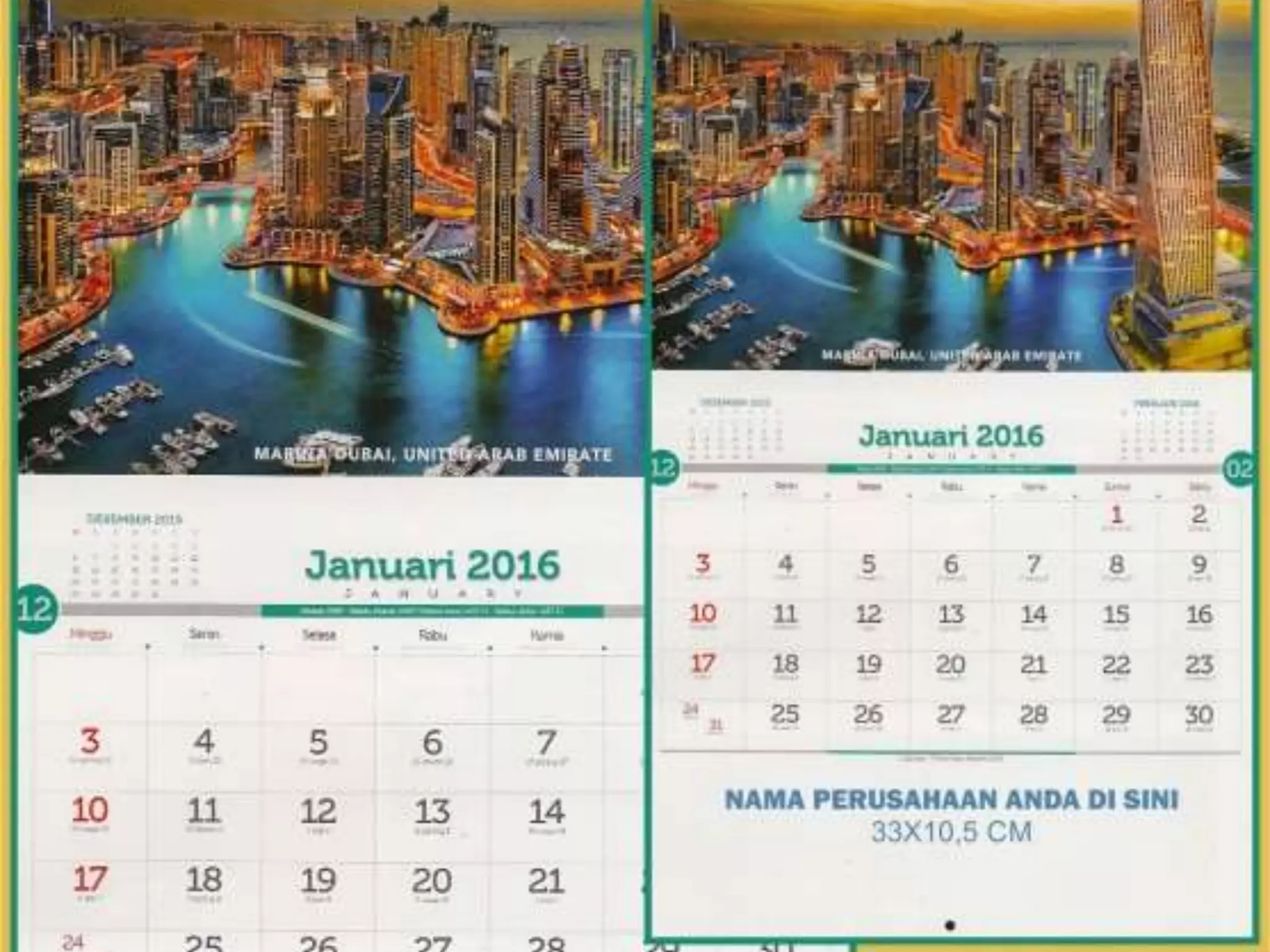 Kalender executive metropolitan dunia | PPTX