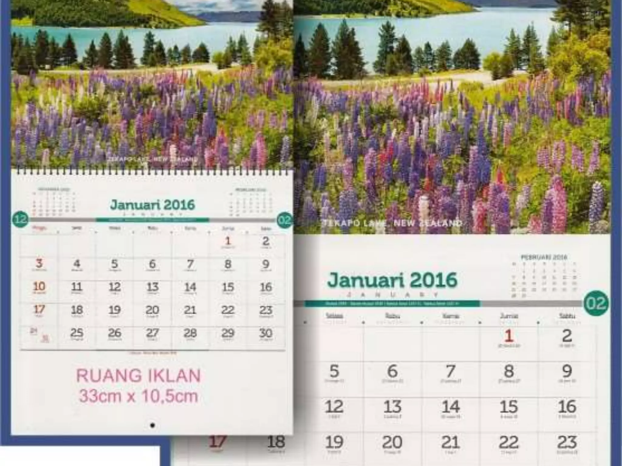 Kalender executive pesona alam dunia | PPTX