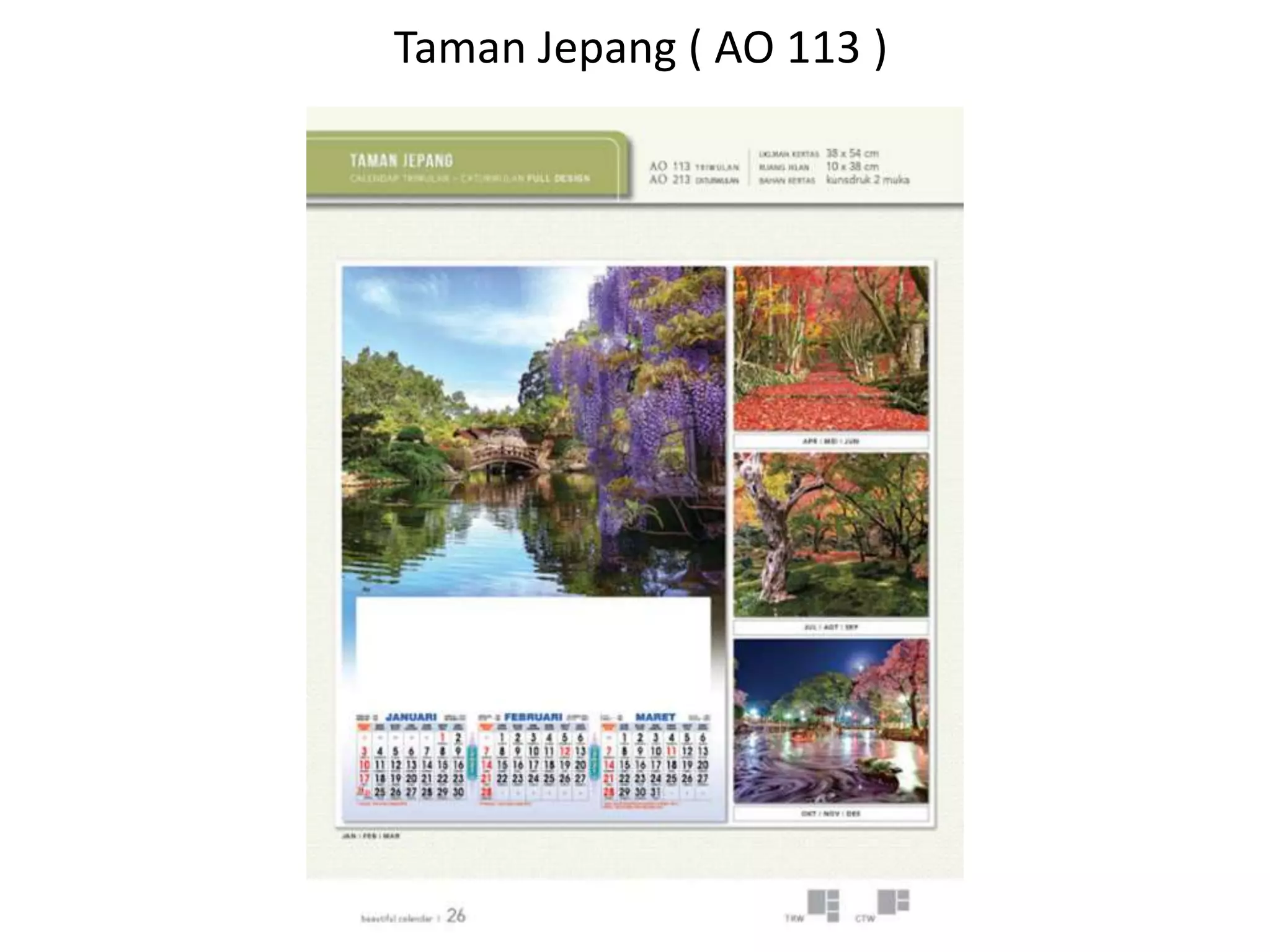 Kalender full desain | PPT | Free Download