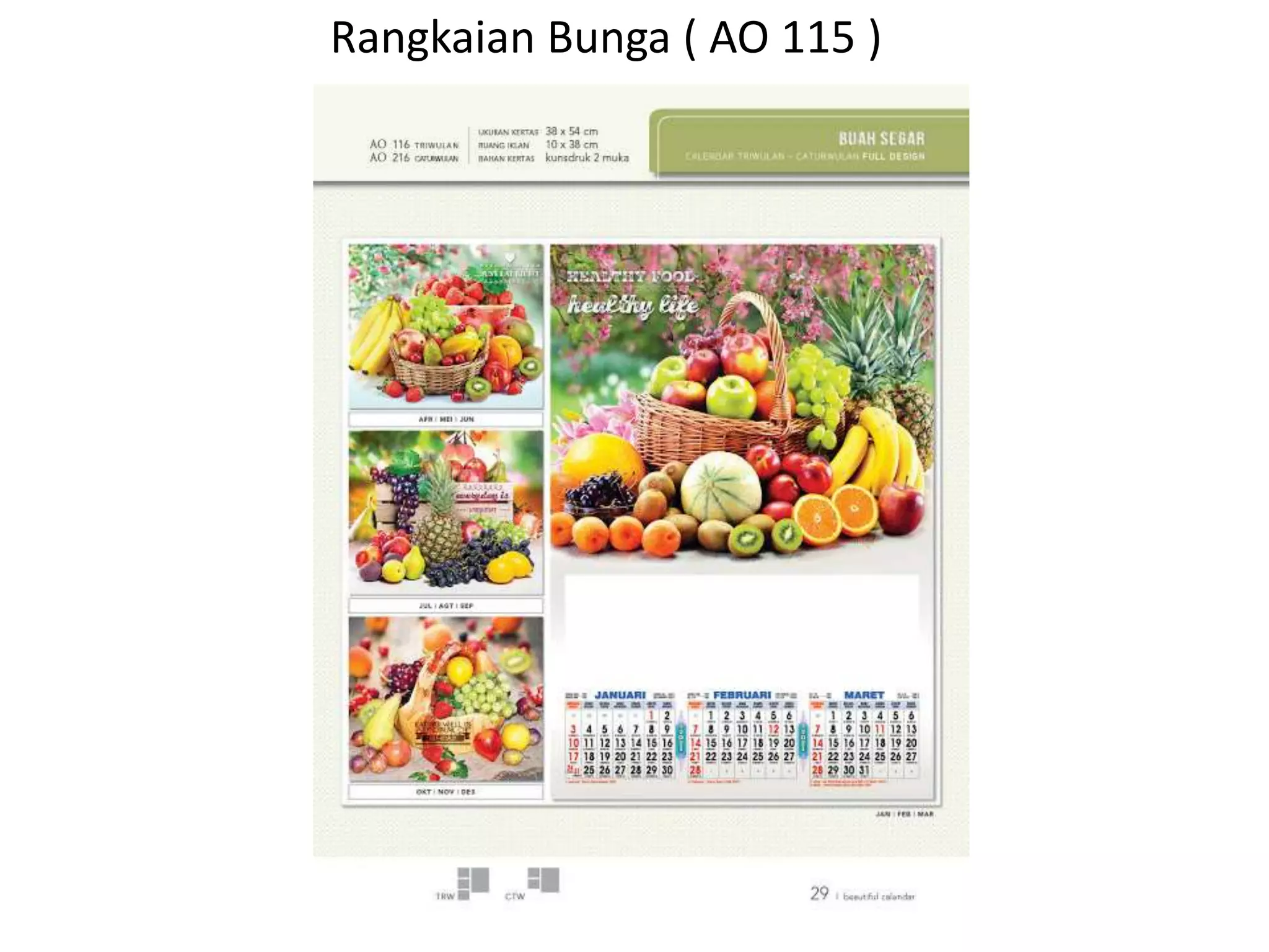 Kalender full desain | PPT | Free Download