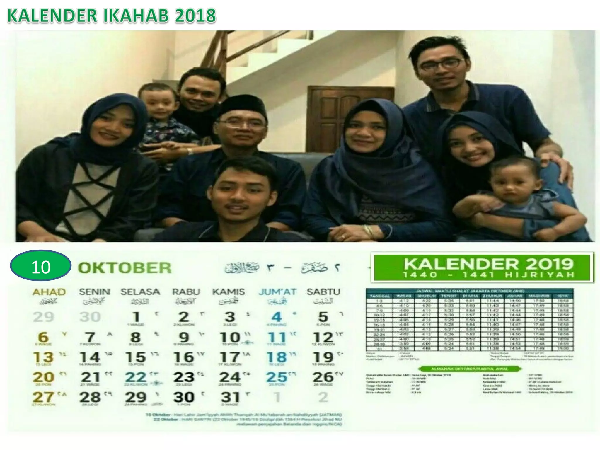 Kalender ikahab 2018 | PPT