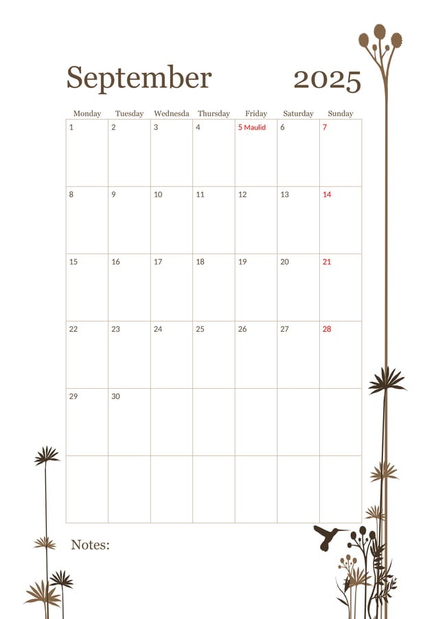 kalender ku 2025 note harian agenda harian.docx