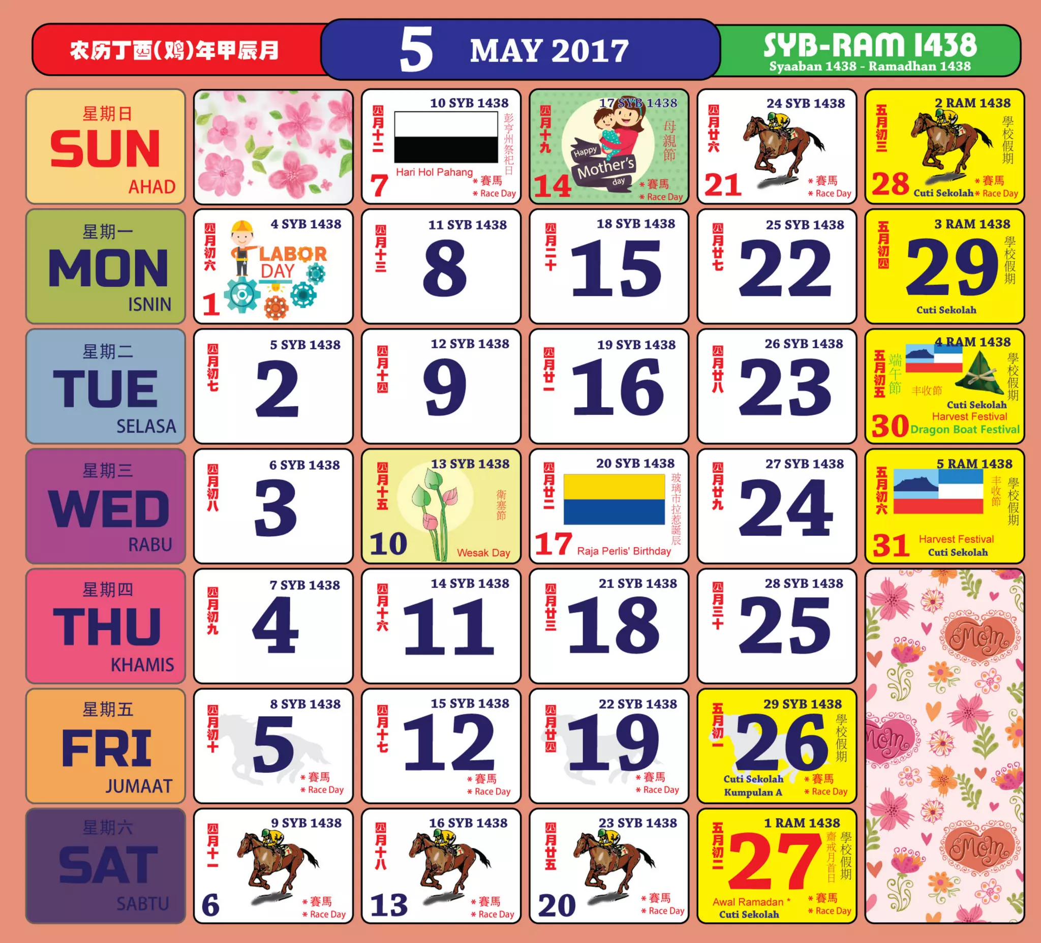 Kalendar kuda malaysia 2017 | PDF