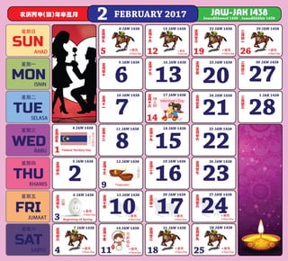 Kalendar kuda malaysia 2017 | PDF