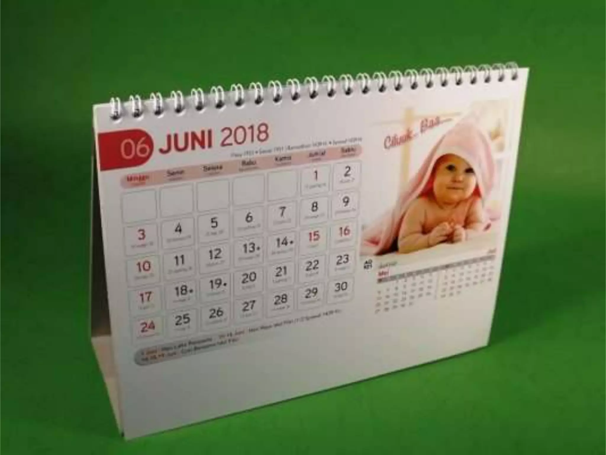 Kalender Meja 2018 Bayi Buah Hati AO 921 | PPT