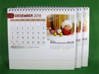 Kalender Meja 2018 Bayi Buah Hati AO 921 | PPTX