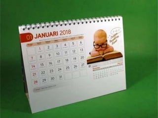 Kalender Meja 2018 Bayi Buah Hati AO 921 | PPTX