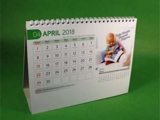 Kalender Meja 2018 Bayi Buah Hati AO 921 | PPTX