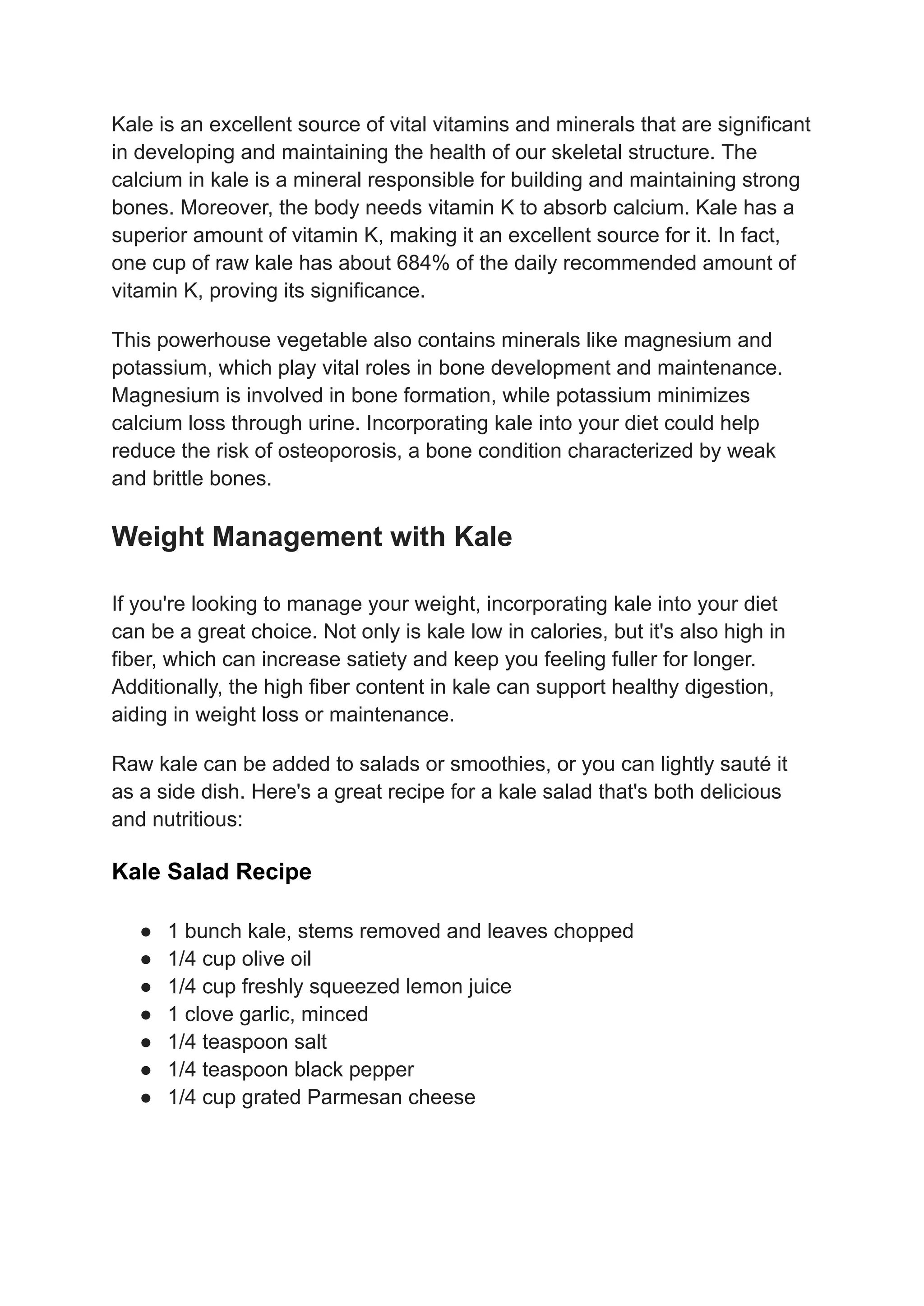 Kale Nutrition Facts - Benefits for Your Health.pdf