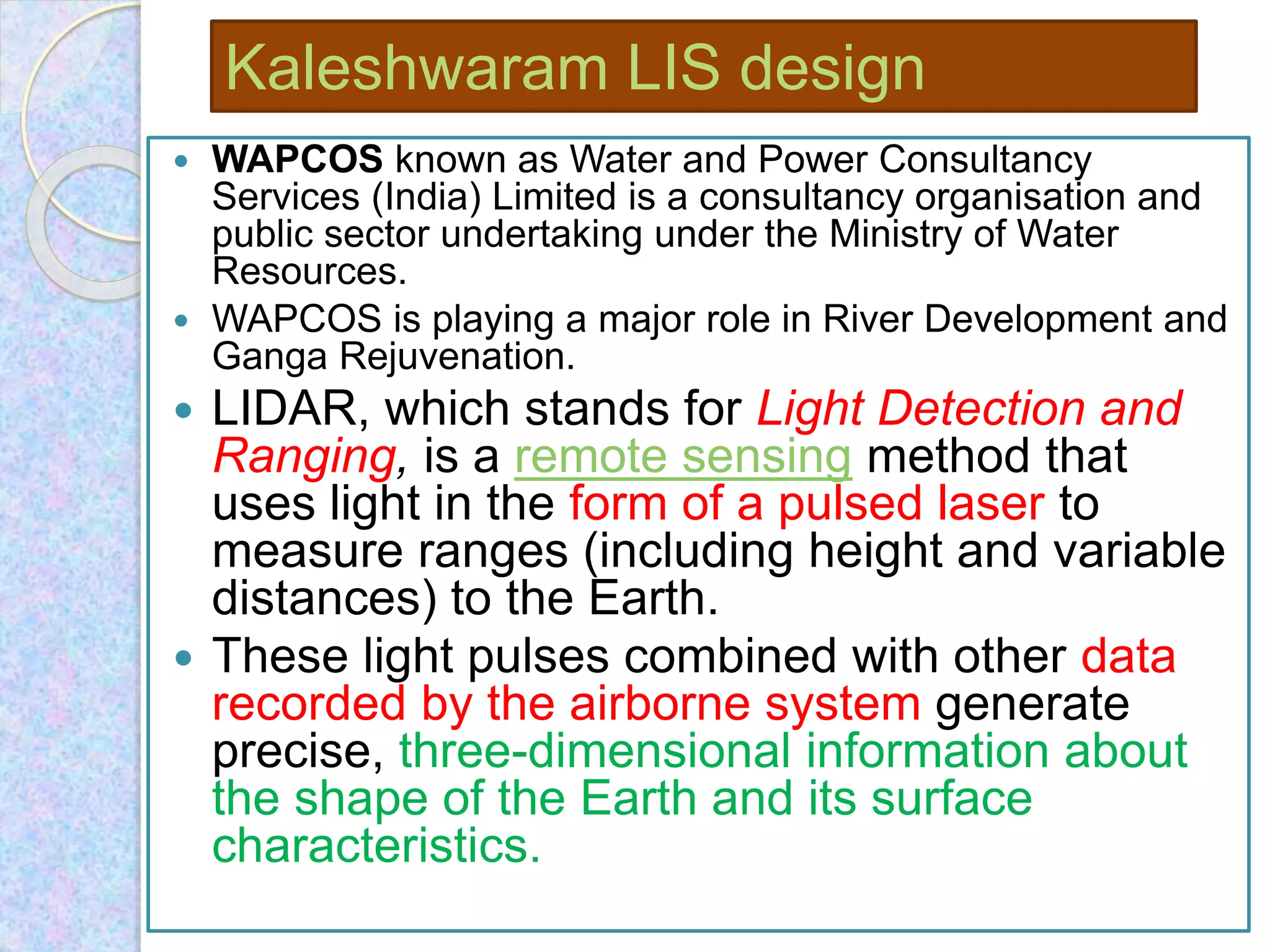 Kaleshwaram project (klis)pp open | PPTX