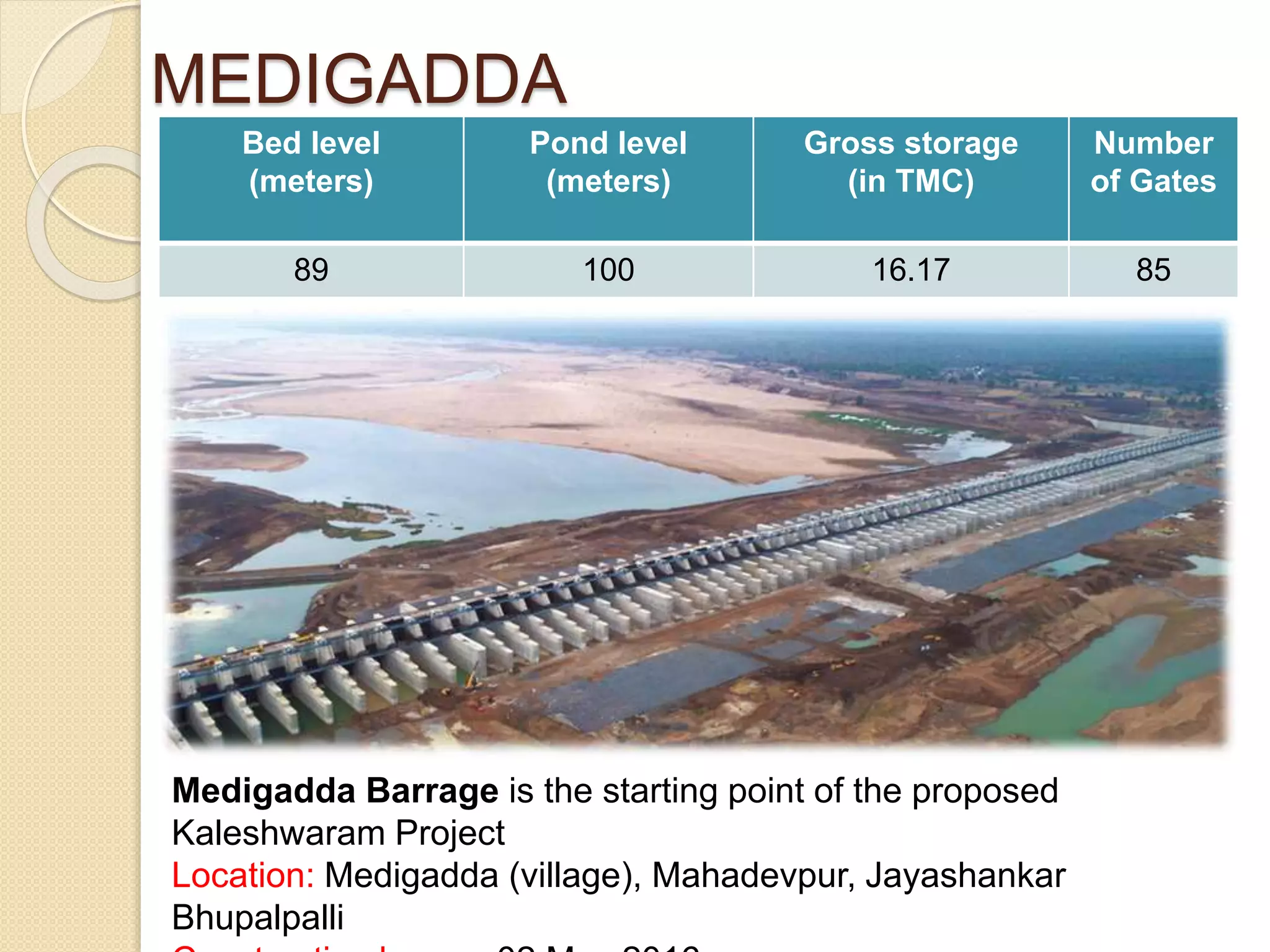 Kaleshwaram project (klis)pp open | PPTX