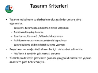 Hidroelektrik Projelerde Uzun Cebri Boru, Reaksiyon Tipi Türbinler ve ...