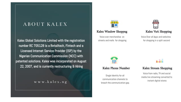 Kalex presentation | PPT