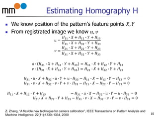 Camera calibration technique | PPTX