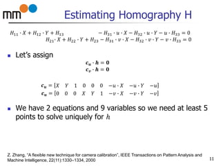 Camera calibration technique | PPTX