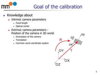 Camera calibration technique | PPTX