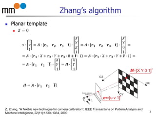 Camera calibration technique | PPTX
