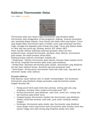 Kalibrasi | DOCX