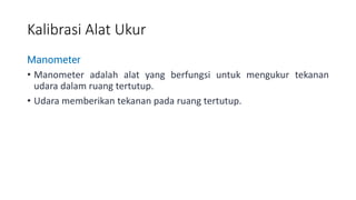 KALIBRASI ALAT UKUR DAN BAGAIMANA MENGETAHUI KAPAN DILAKUKAN KALIBRASI ...