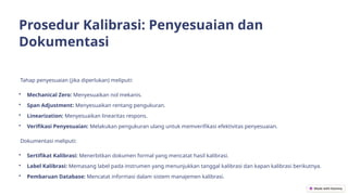 Kalibrasi-dan-Standar-dalam Pengukuran teknik | PPTX