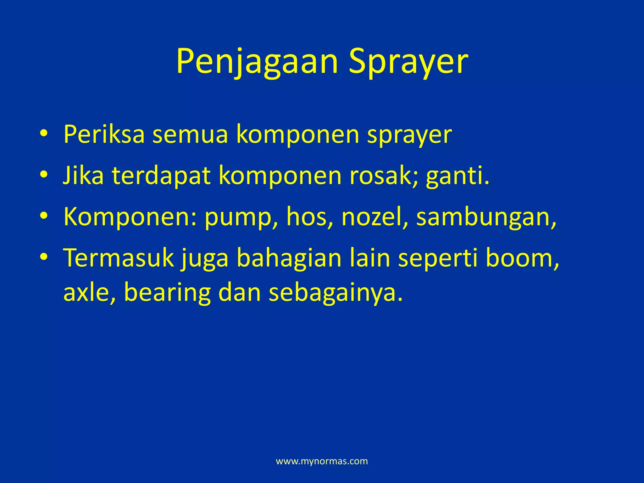 Kalibrasi dan persediaan mesin racun | PPTX