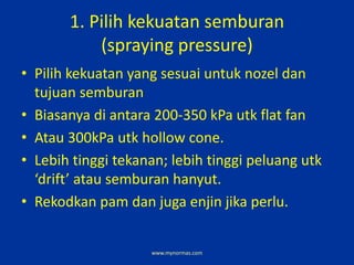 Kalibrasi dan persediaan mesin racun | PPTX