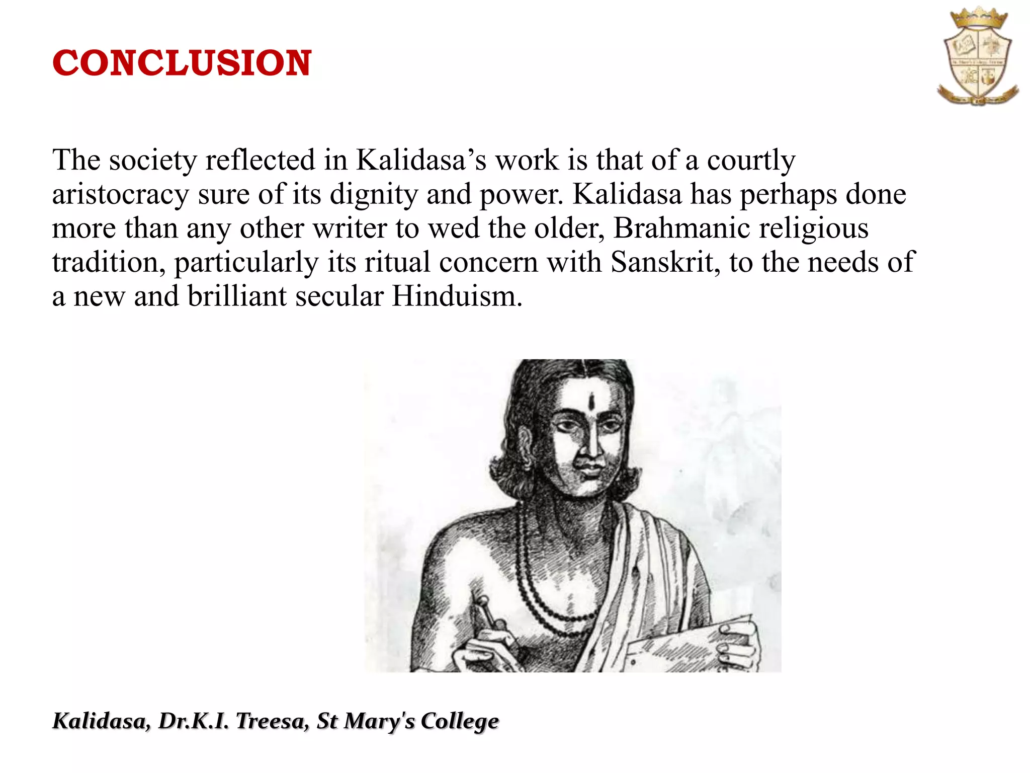 Sanskrit:Kālidāsa | PPTX