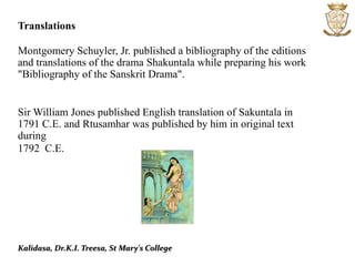 Sanskrit:Kālidāsa | PPTX