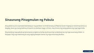 Kaligirang-pangkasaysayan-ng-Pabula.pptx