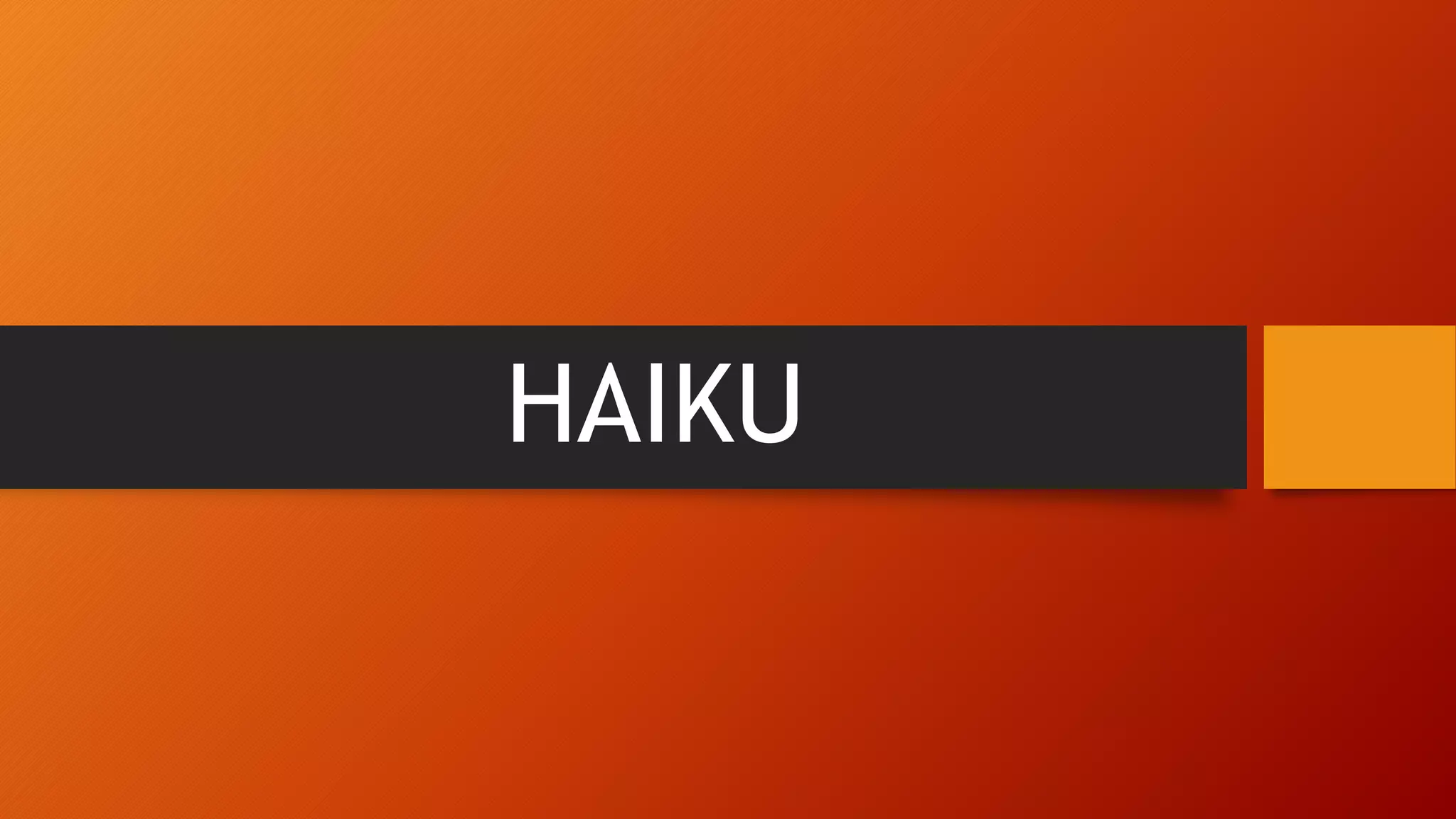 Kaligirang pangkasaysayan ng tanka at haiku | PPTX