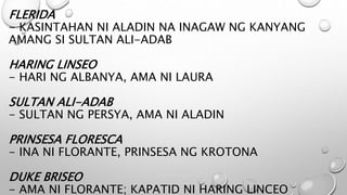 Kaligirang kasaysayan ng florante at Laura | PPTX