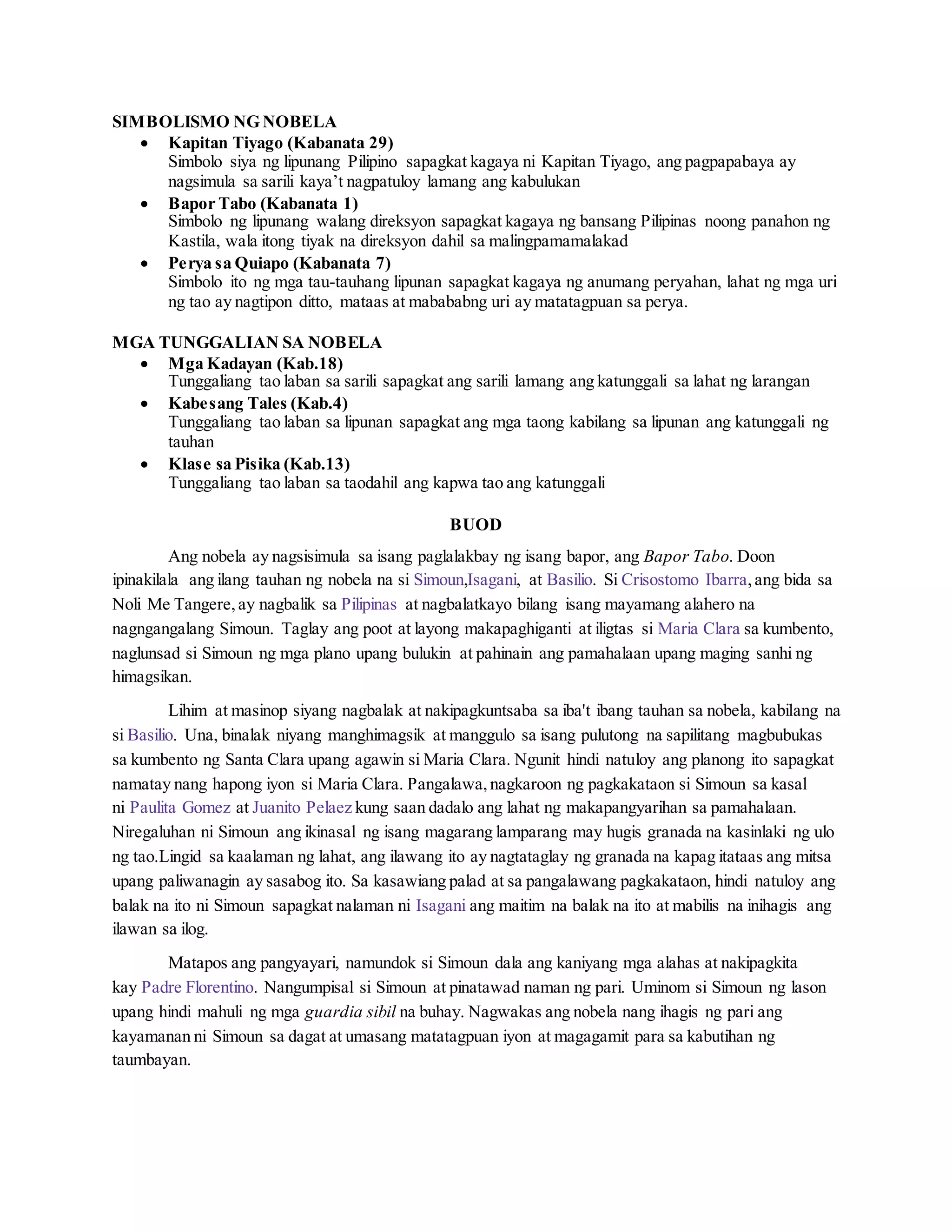 Kaligirang pangkasaysayan ng el filibusterismo | DOCX
