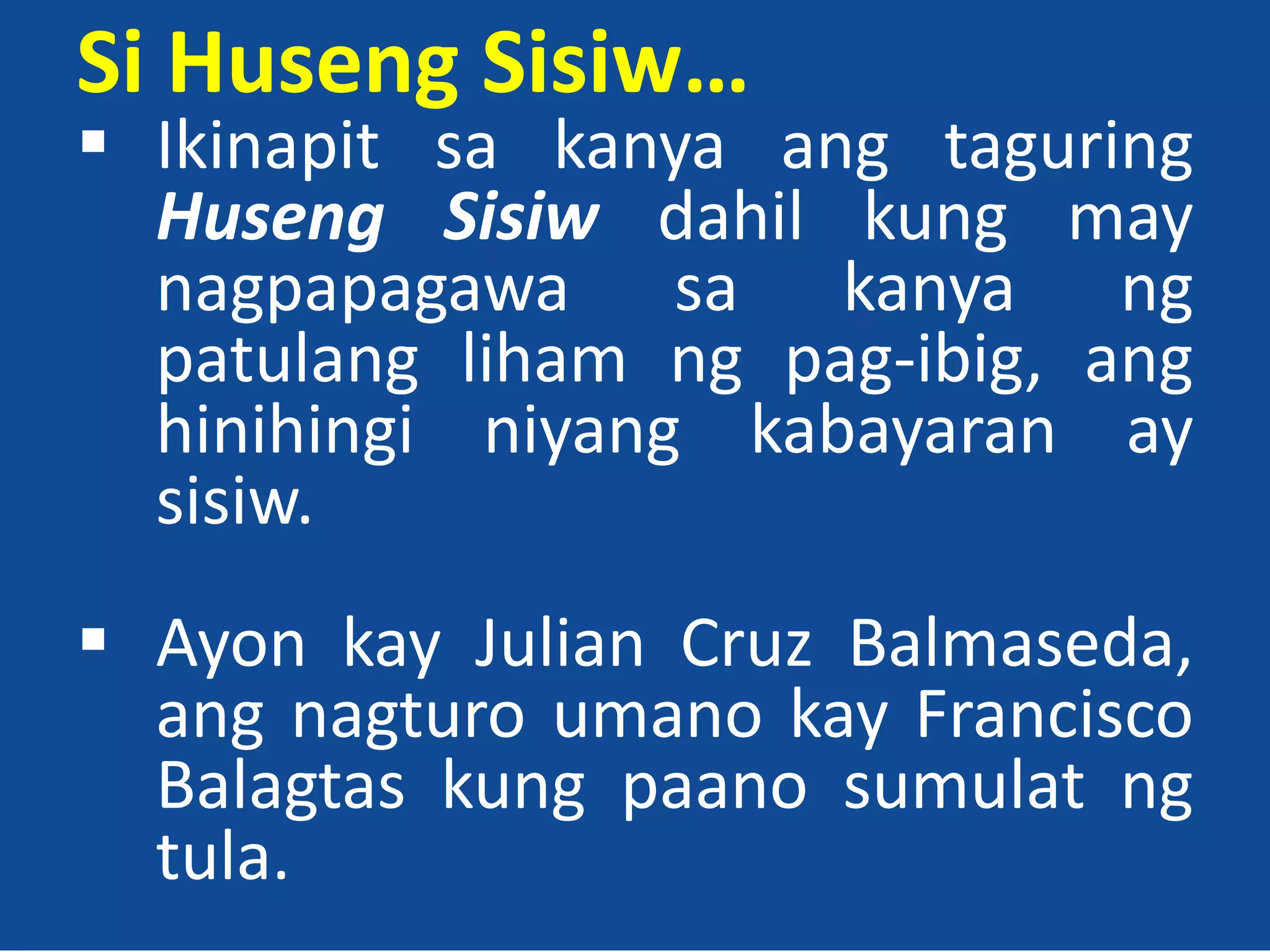 Kaligirang Pangkasaysayan ng Ibong Adarna | PPTX