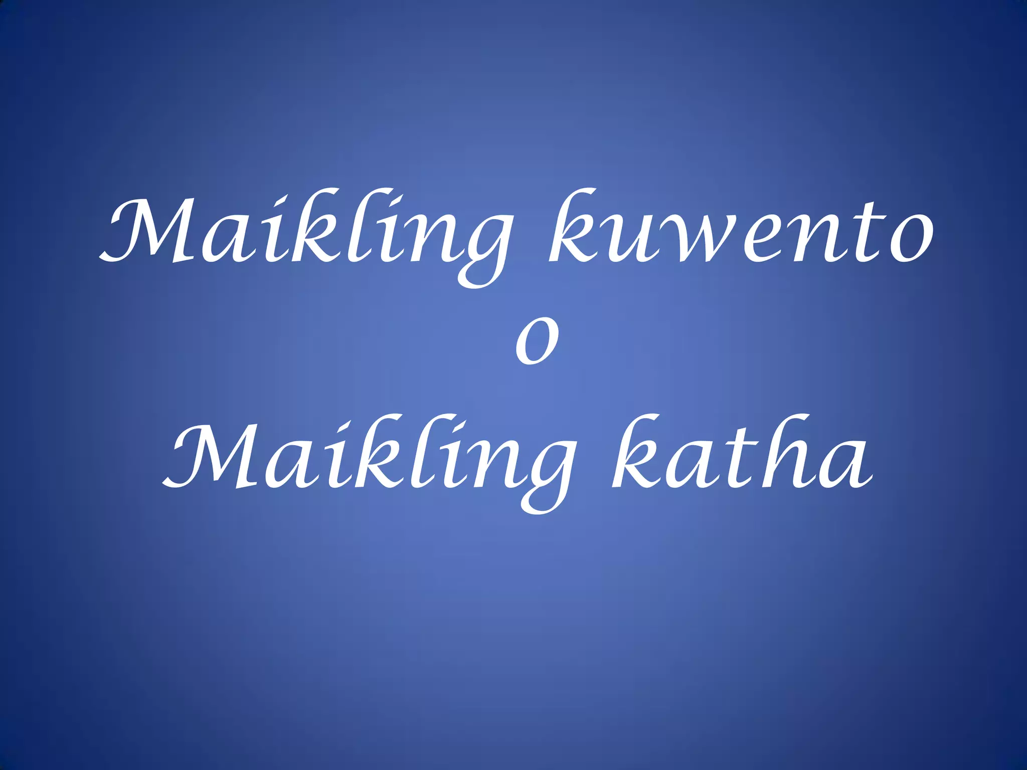 Kaligirang pangkasaysayan ng maikling kwento | PDF Kaligirang pangkasaysayan ng maikling kwento | PDF