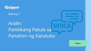 Kaligirang Pangkasaysayan ng Panitikang Patula sa Panahon ng Katutubo.pptx