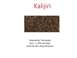 Kalijiri | PPT