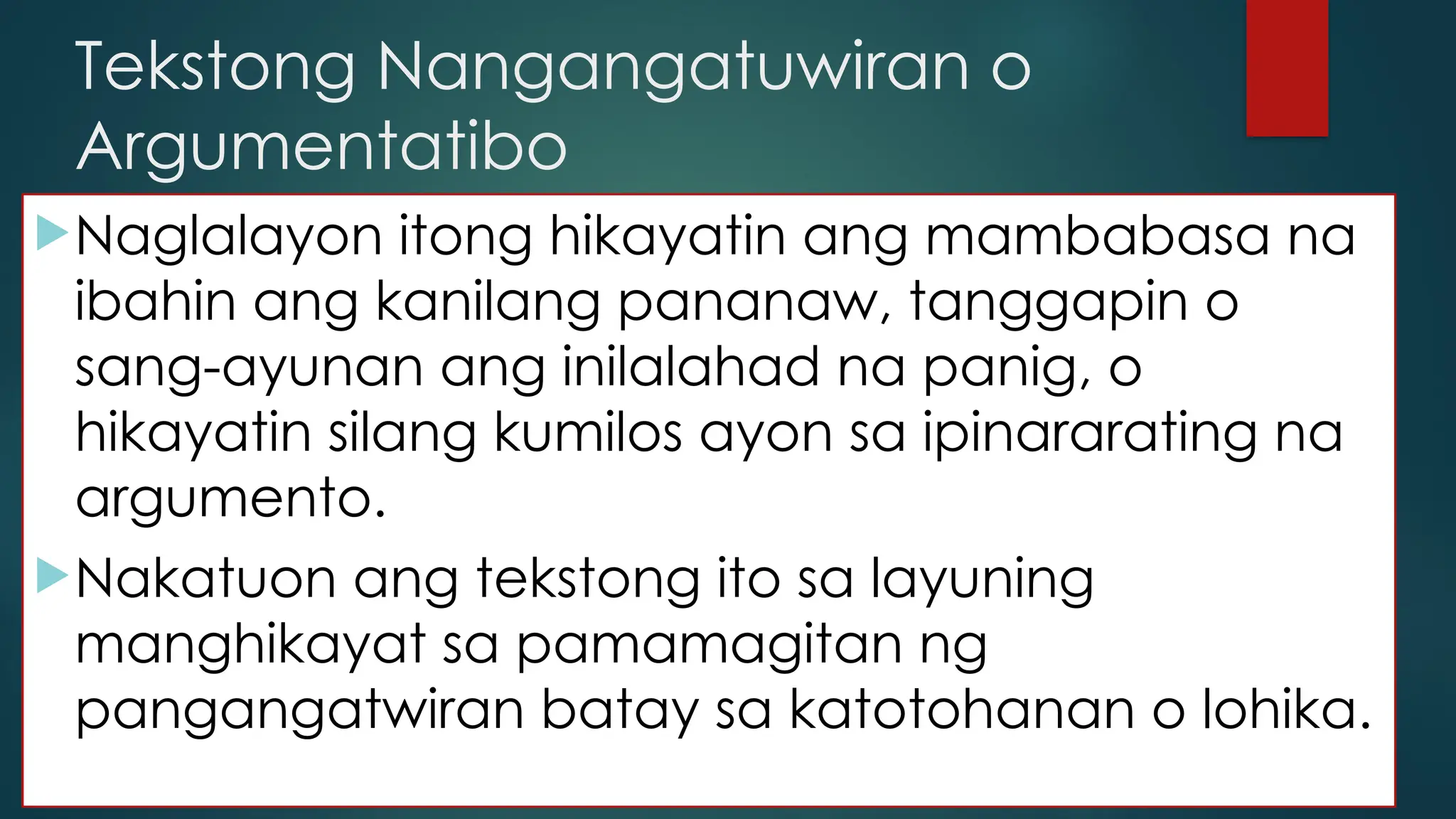 Kalikasan at Katangian ng Iba’t ibang Teksto.pptx