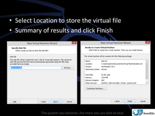 Kali Linux Installation - VMware | PPTX