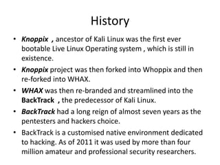 Kalilinux | PPT