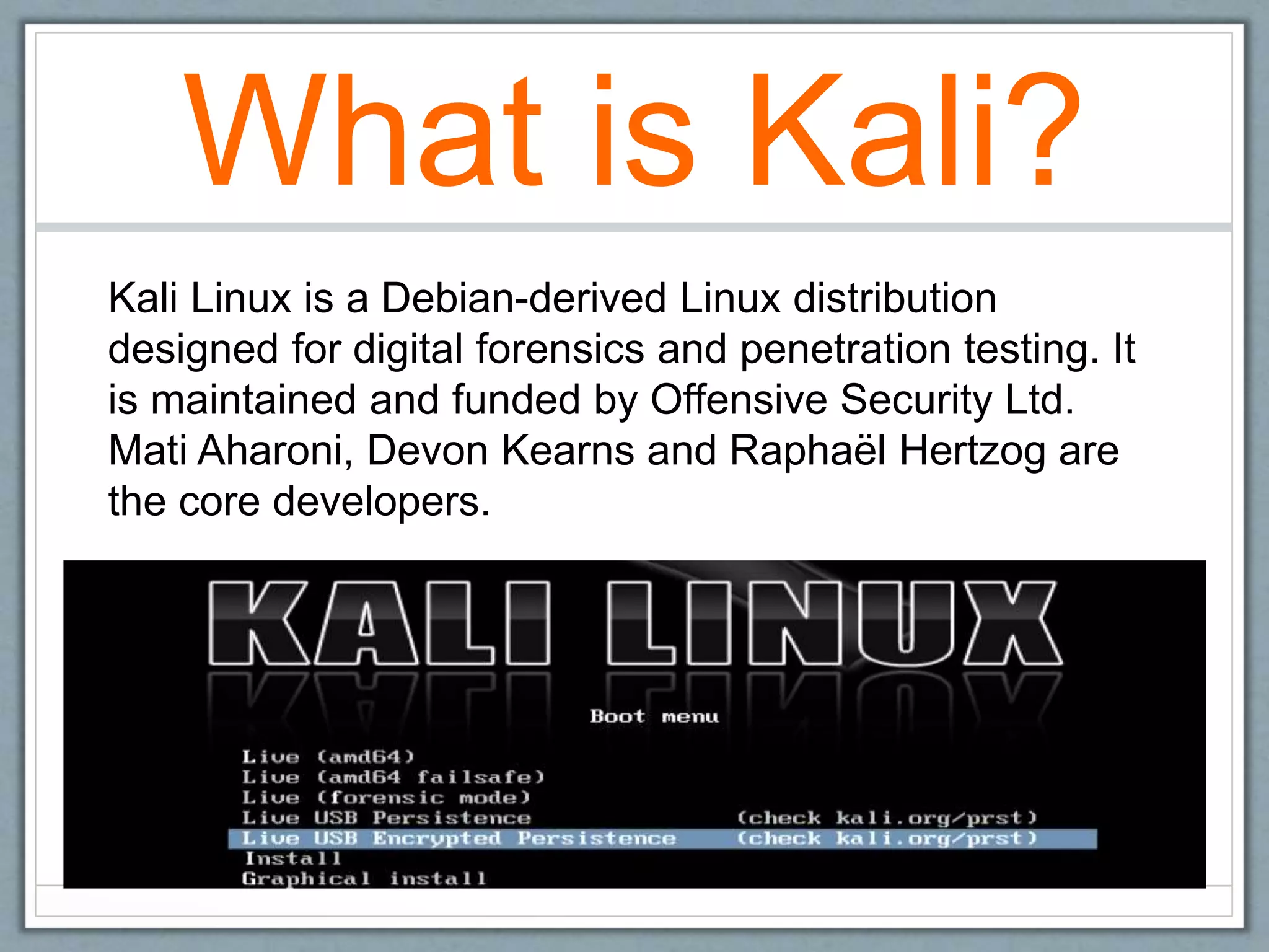 Kali Linux | PPTX