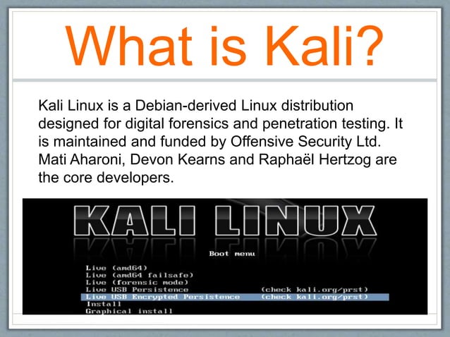 Kali Linux | PPTX
