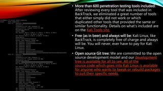 Kali linux | PPTX