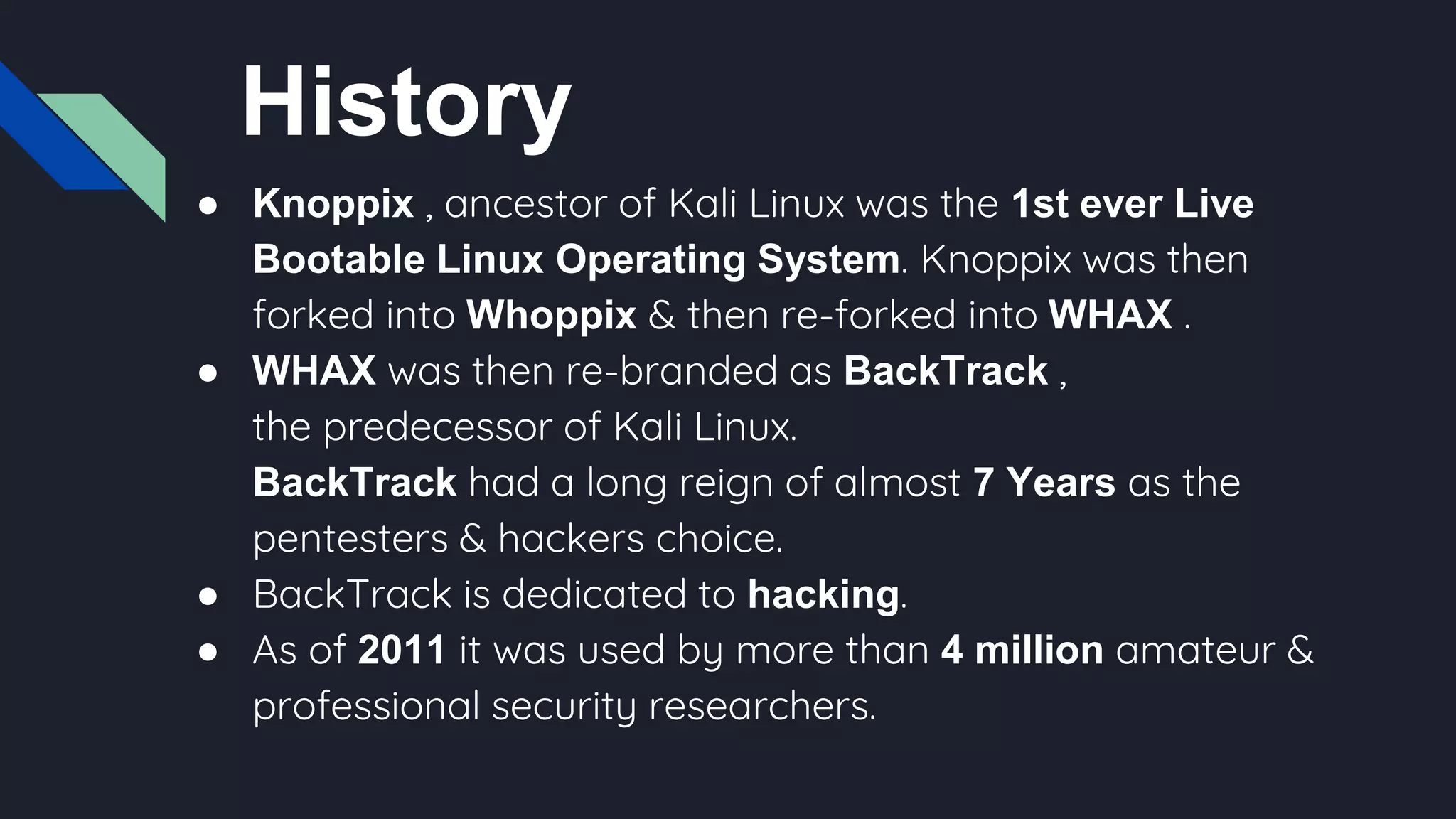 Kali Linux | PPTX