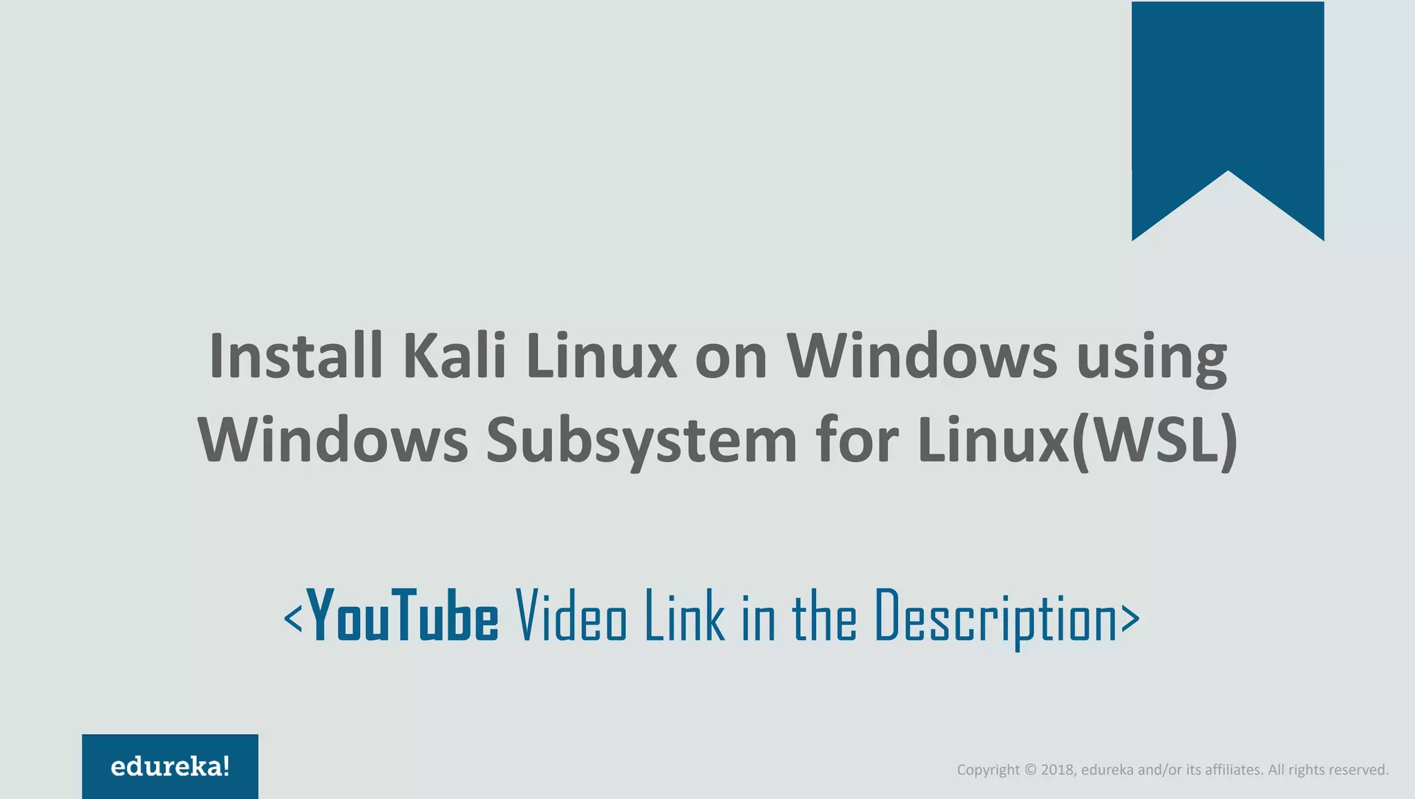 How To Install Kali Linux Edureka Pdf Operating Systems Computer Software And Applications